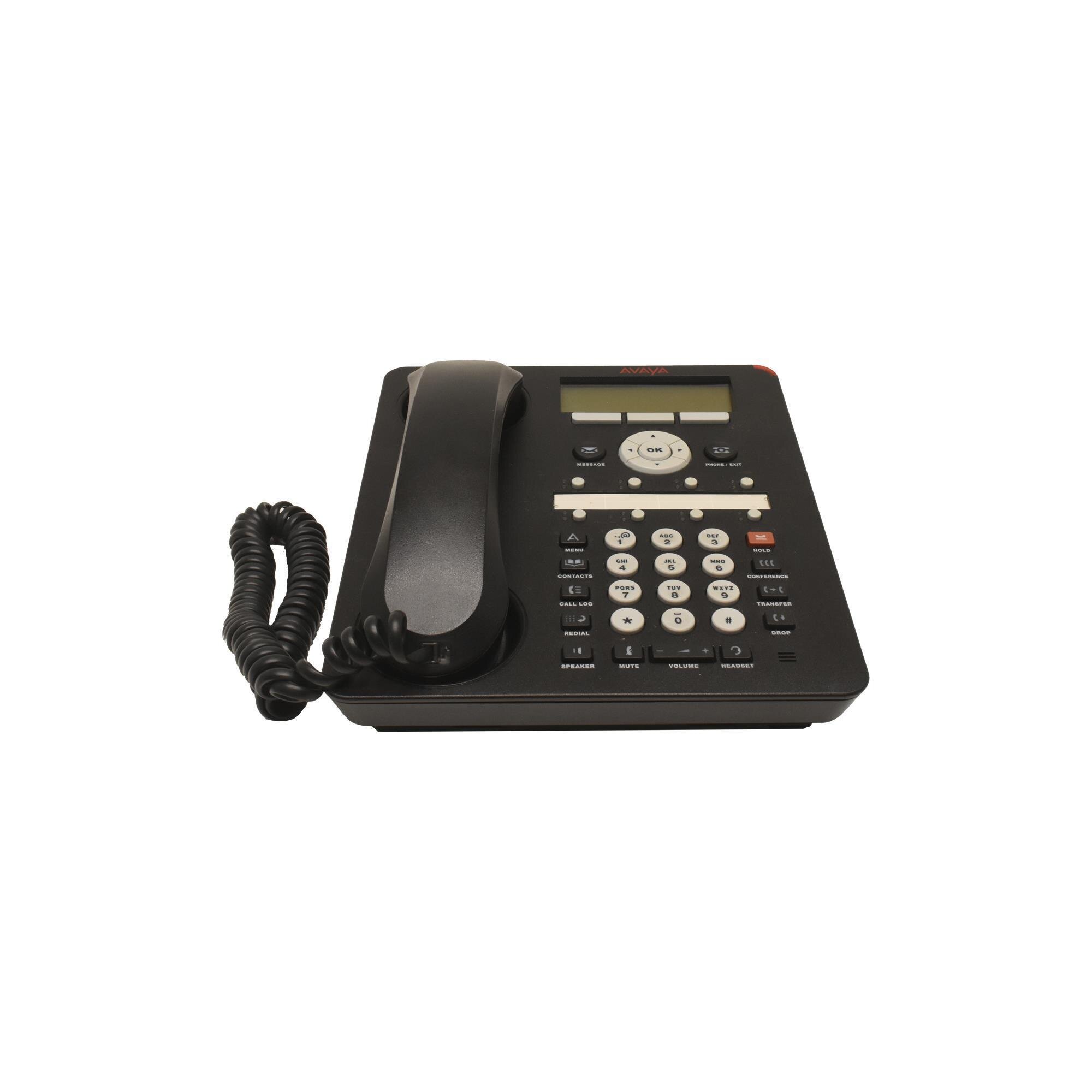 Avaya 1608-I IP Deskphone 700458532 mit Fuß - Piospartslap Avaya 1608-I IP Deskphone 700458532 mit Fuß - Piospartslap