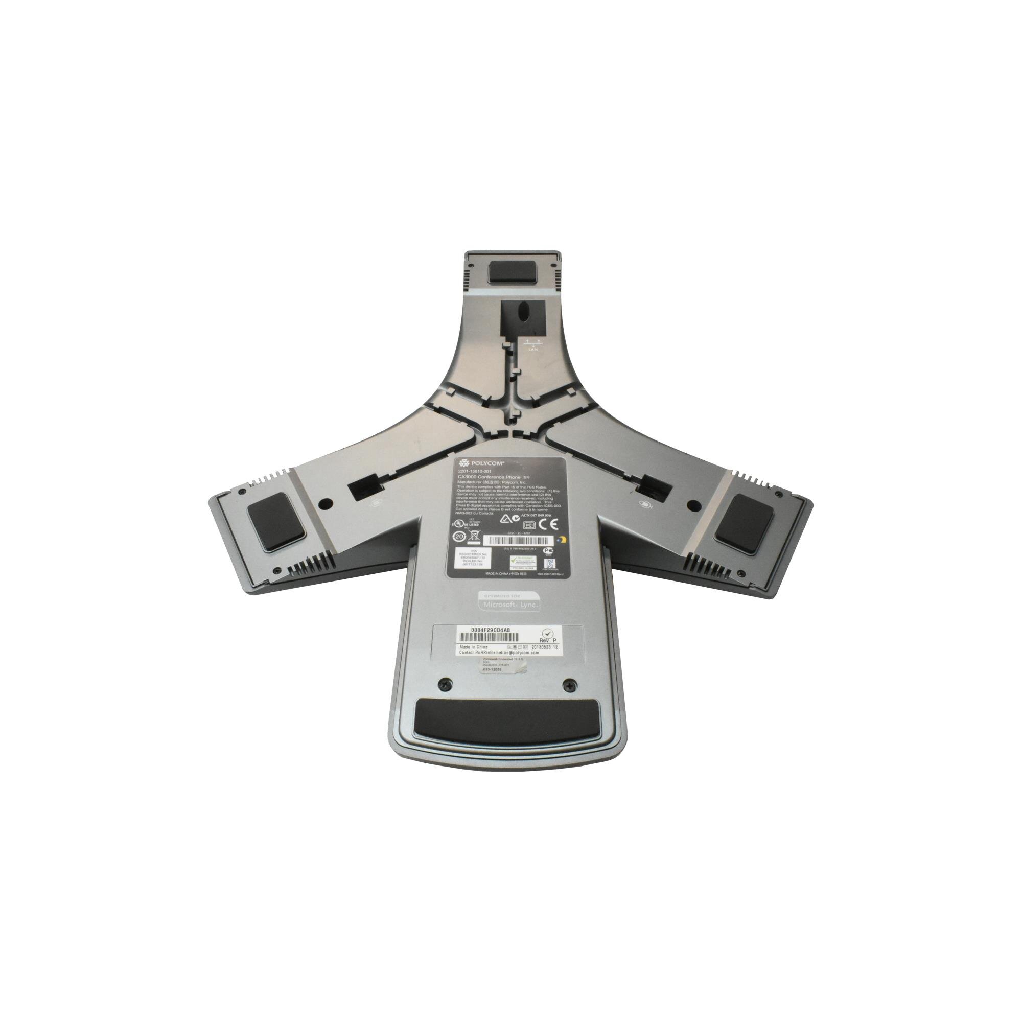 POLYCOM CX3000 Conference Phone Optimized for Microsoft Lync 2201-15810 ...