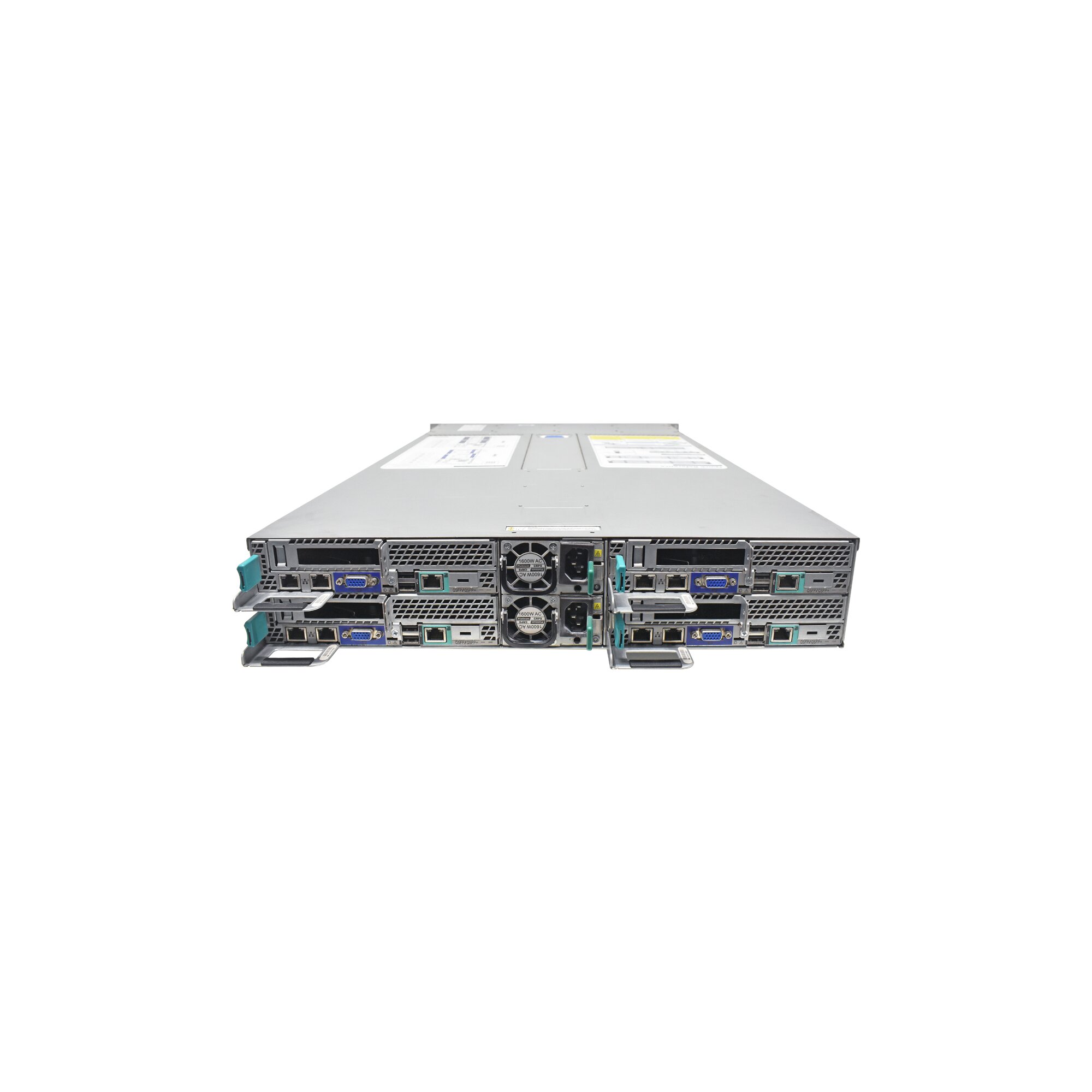 Intel 4 Node Server H2000 4x Node S2600KP 8x E5-2630 V3 CPU 0 GB RAM ...