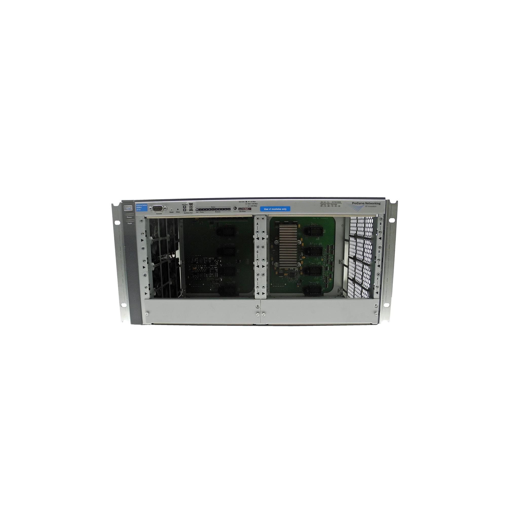 HP ProCurve 4208vl J8773A Rack 5U Modular Switch Chassis - Piospartslap