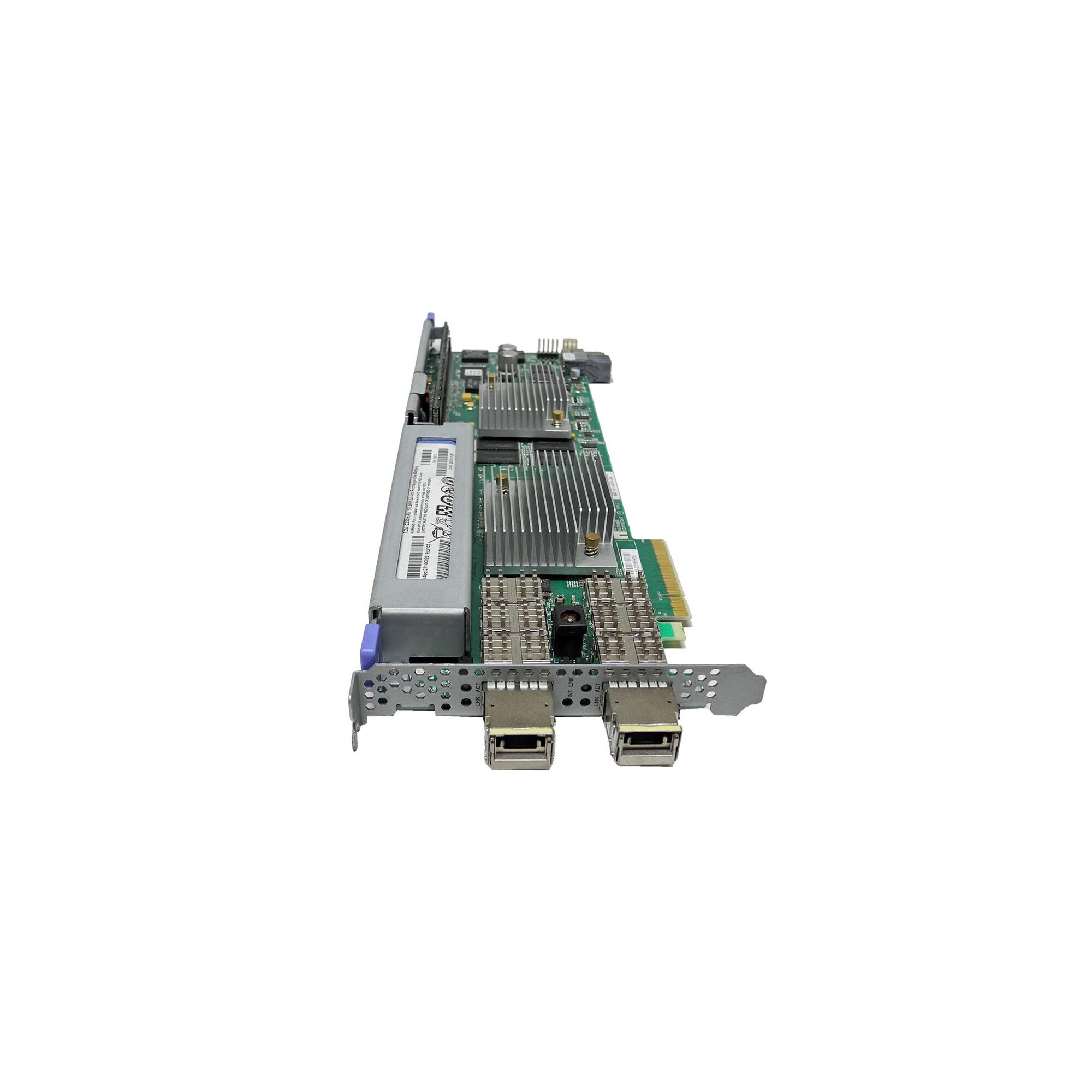 NetApp X3149-R6 QSFP+ PCIe x8 NVRAM8R Card +2x 40Gb Transceivers 111 ...