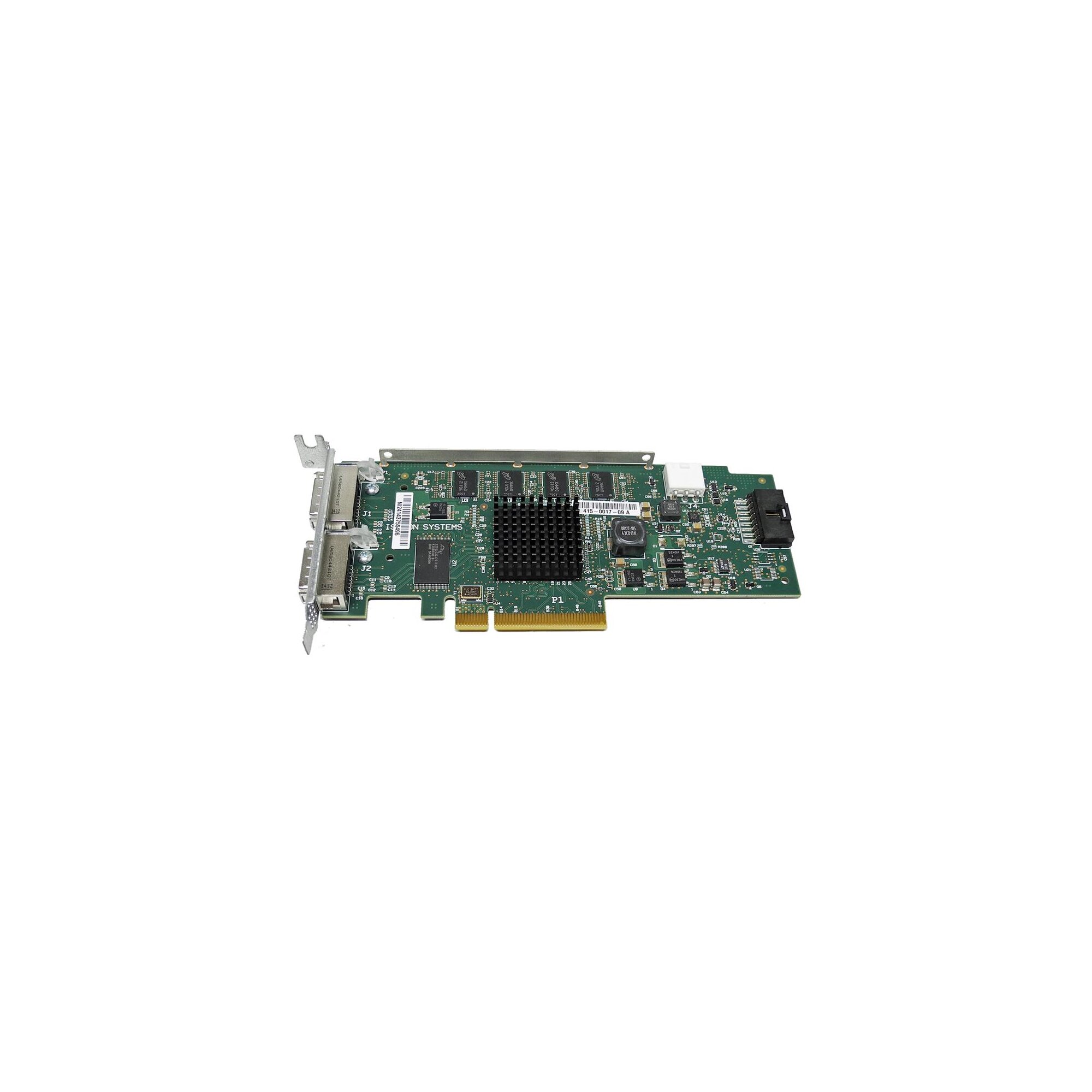 ISILON Systems Dual Port 10GbE PCIe x8 InfiniBand Server Adapter LP 415 ...