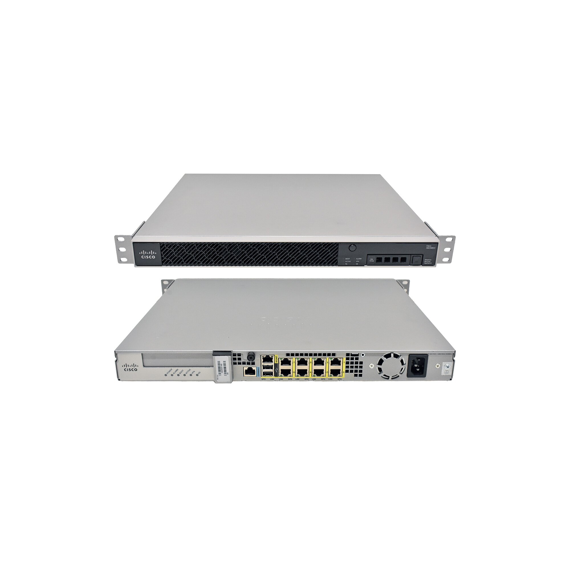 Cisco Firewall ASA 5525-X 8Ports 1000Mbits No HDD & SSD Managed Rack ...
