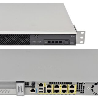 Cisco Firewall ASA 5525-X 8Ports 1000Mbits No HDD & SSD Managed Rack ...
