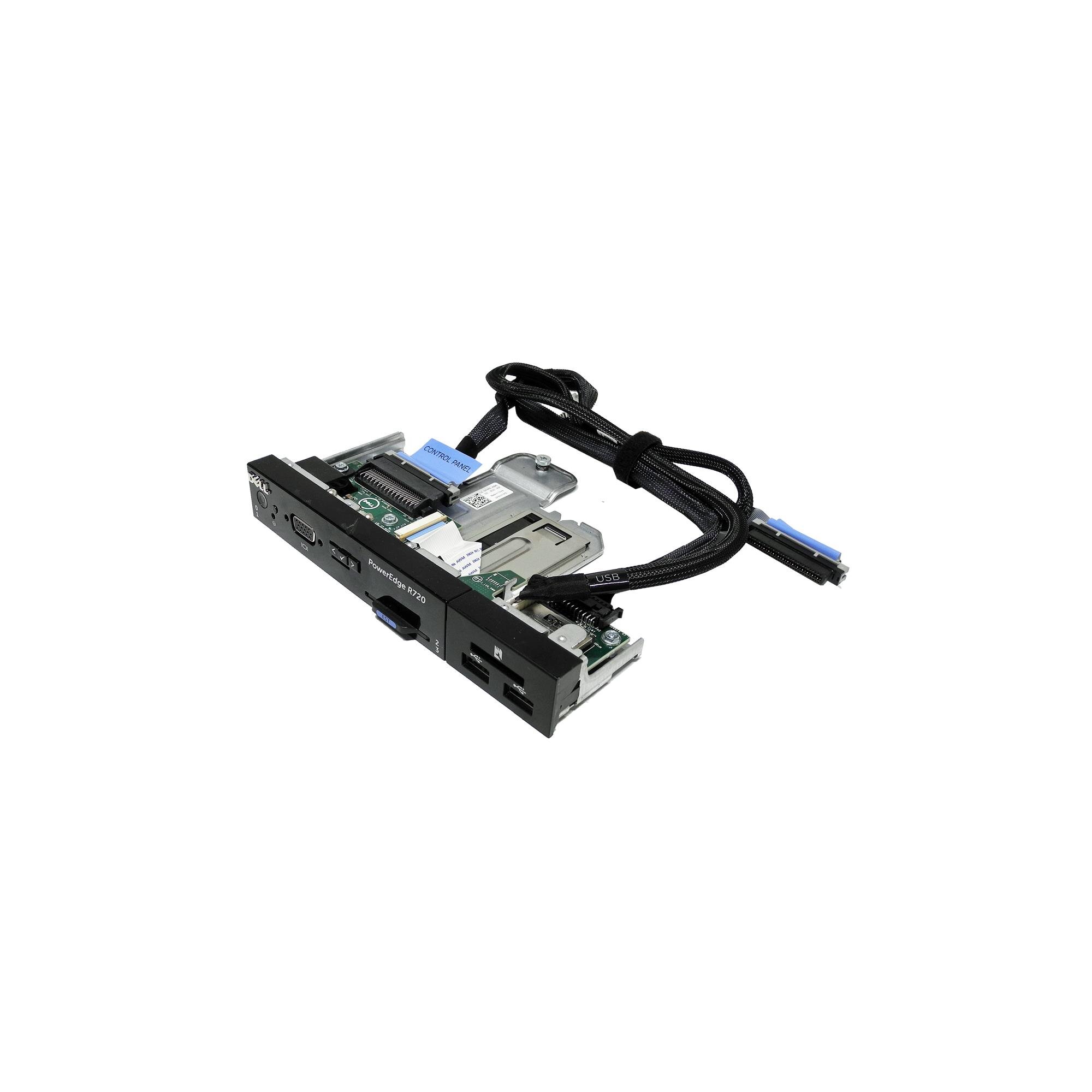 DELL PowerEdge R720 Front Panel Cage Assembly 0X1H10 + Kabel 0K5RJY ...