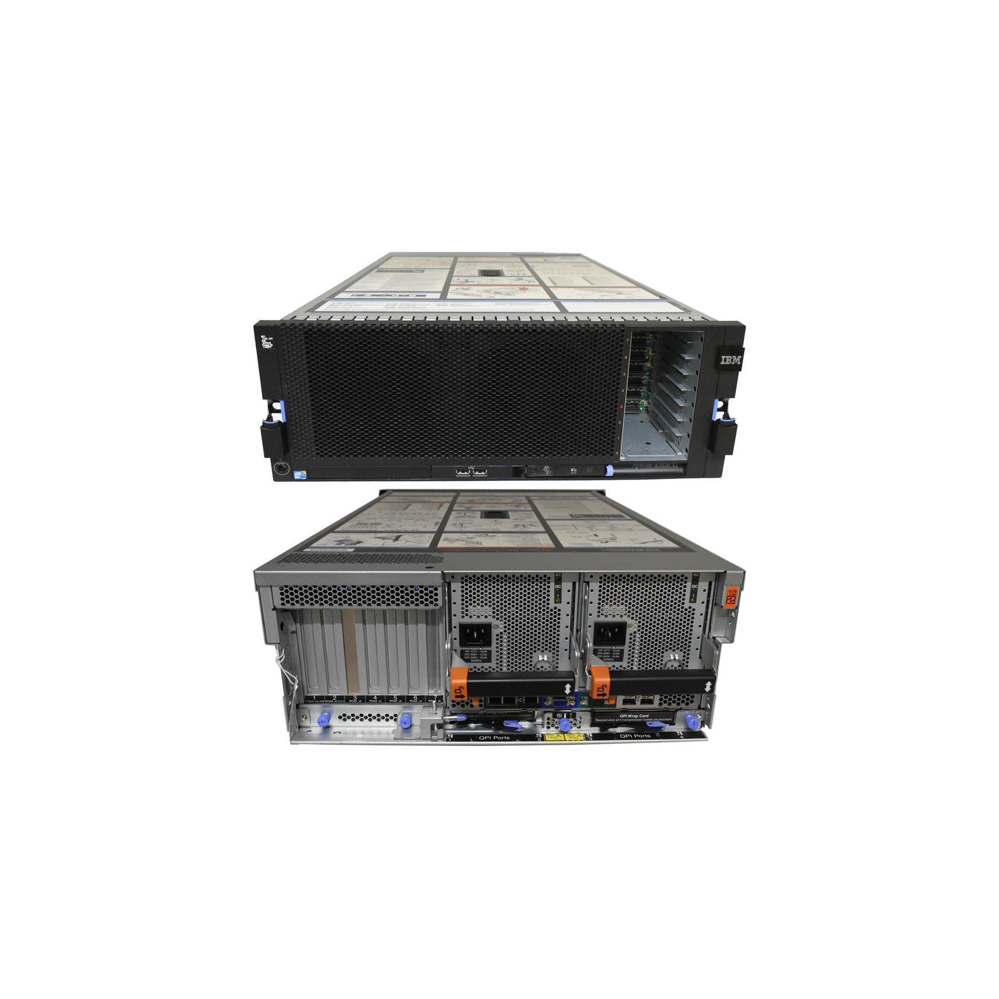 IBM Server System X3850 X5 4x Xeon E7-4870 10C 2.40GHz CPU 16 GB RAM ...