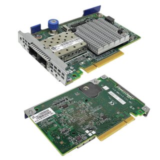 HP 530FLR-SFP+ 2-Port PCIe x8 10 GbE Network Adapter 647579-001 649869 ...