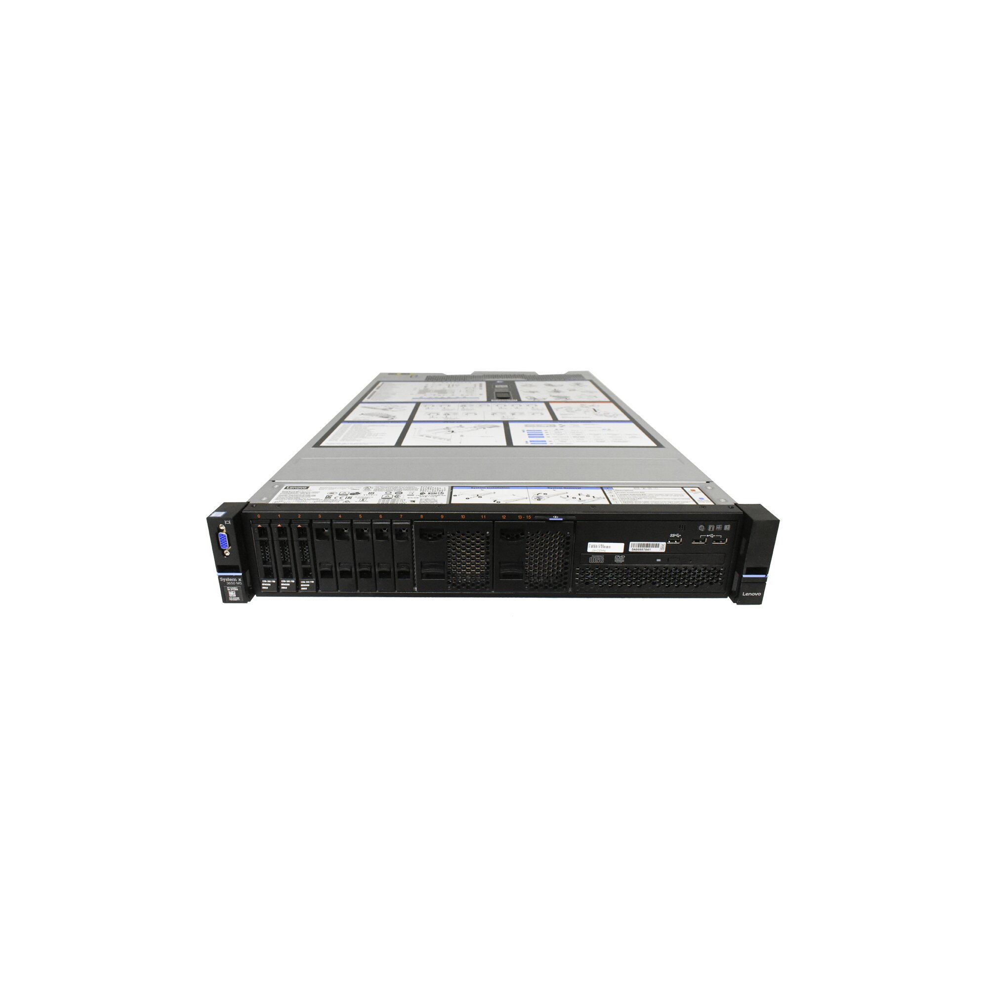 Lenovo System x3650 M5 Server 2x Xeon E5-2637 v3 Quad-Core CPU 3.5 GHz ...