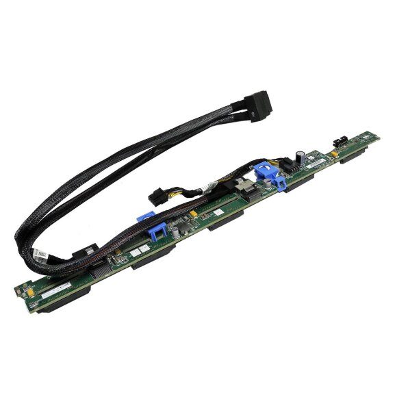 DELL PowerEdge R620 8 x 2.5" Slot SAS HDD Backplane 0KVGG1 + 2 x Kabel ...