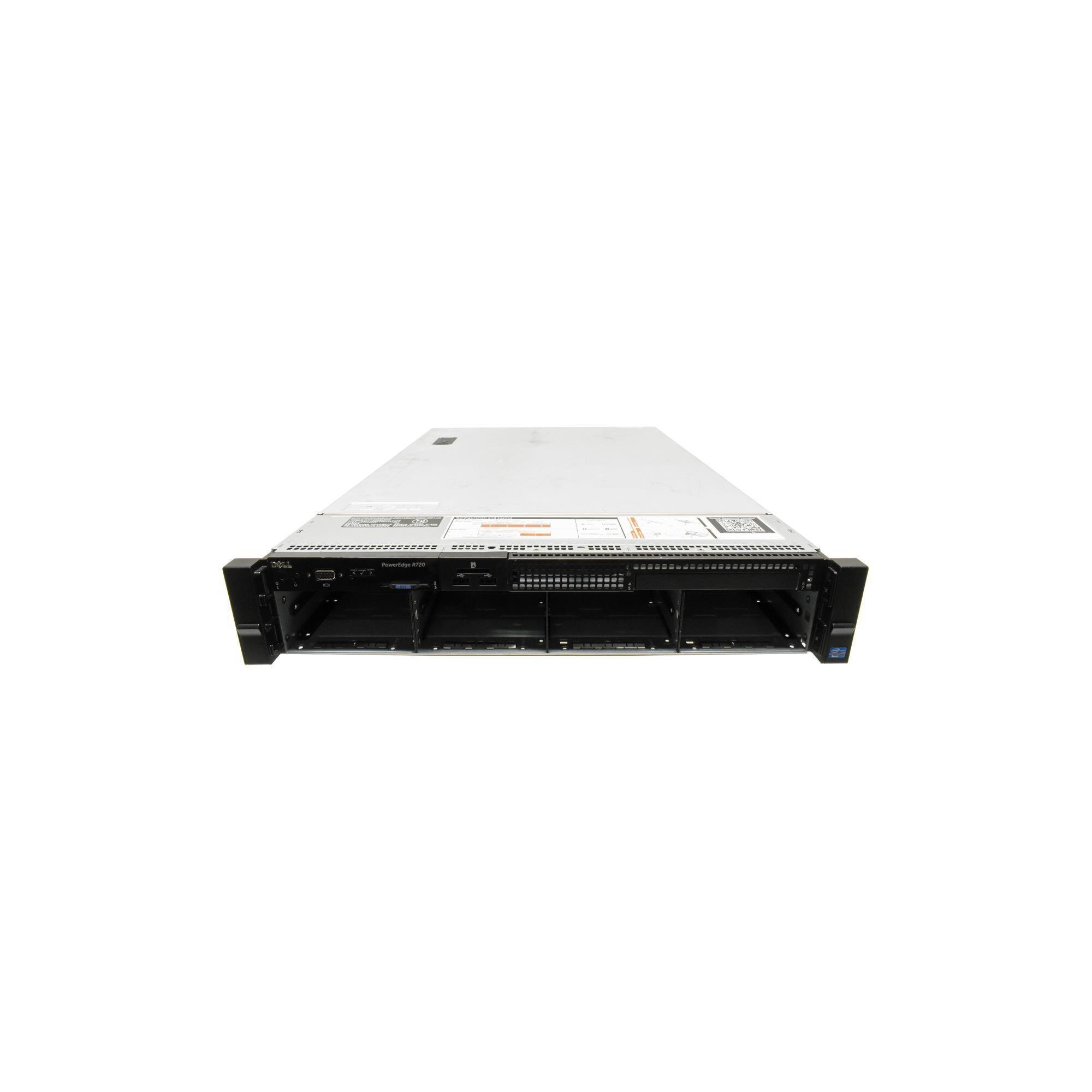 Dell PowerEdge R720 Rack Server 2x E5-2650 2.00 GHZ CPU 32GB RAM 8x 3.5 ...