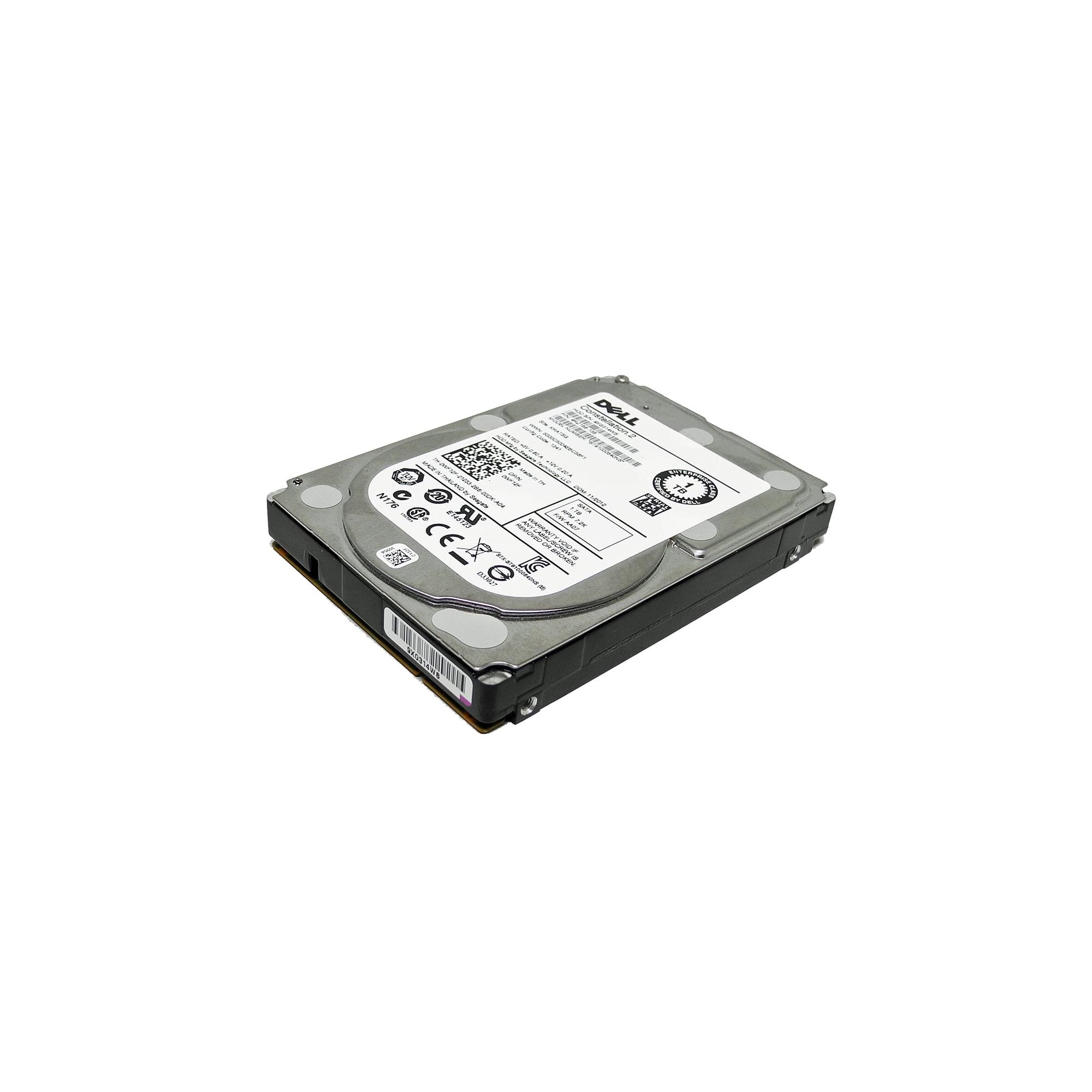 Dell Seagate 1TB 2.5 Zoll SATA HDD Festplatte 7200 rpm 0WF12F ...