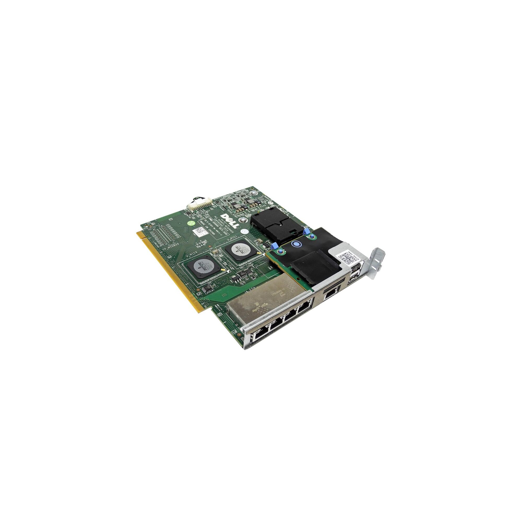 DELL PowerEdge R910 Riser Board 4x Ethernet, 2x USB Ports +SD-Card ...