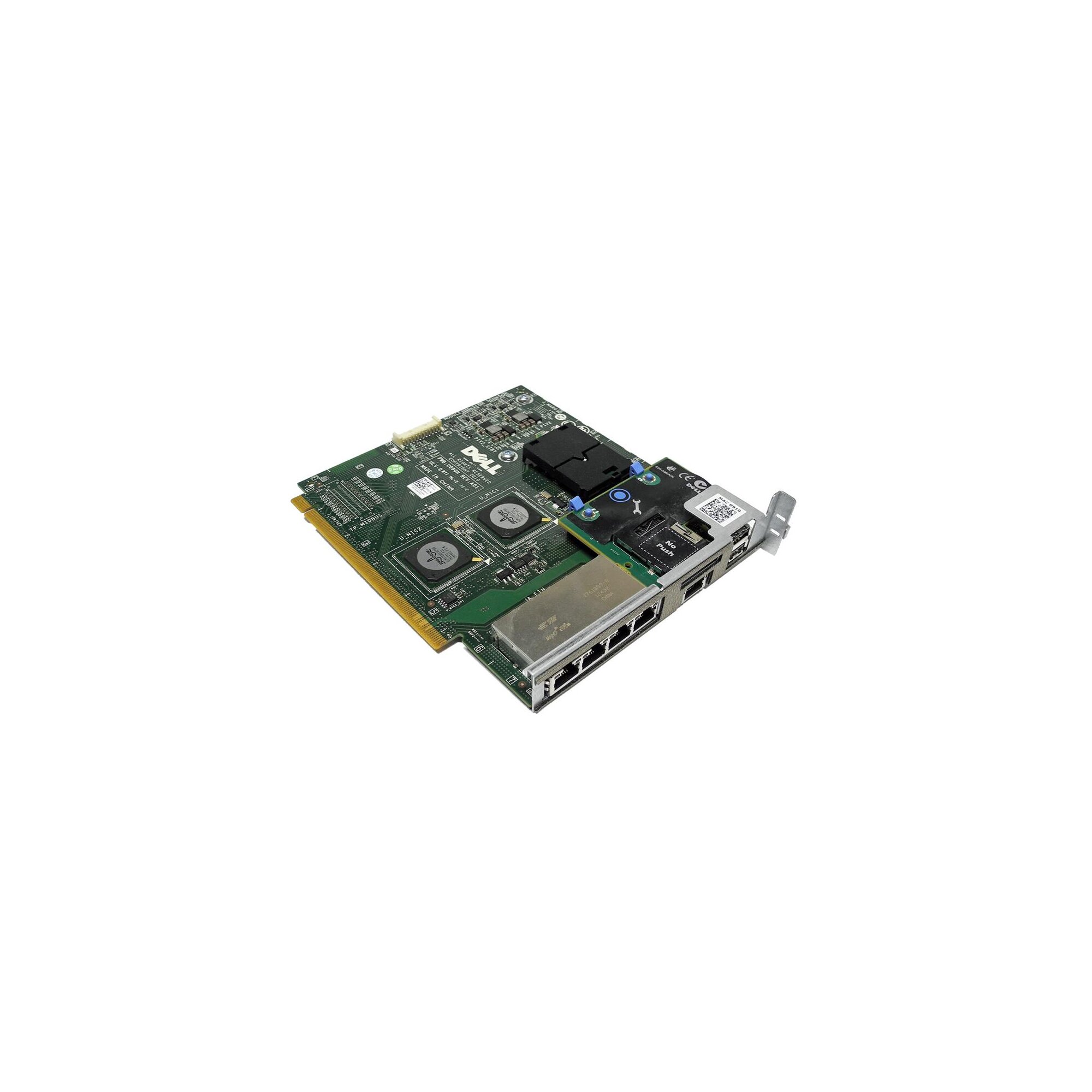 DELL PowerEdge R910 Riser Board 4x Ethernet, 2x USB Ports 0FMY1T ...