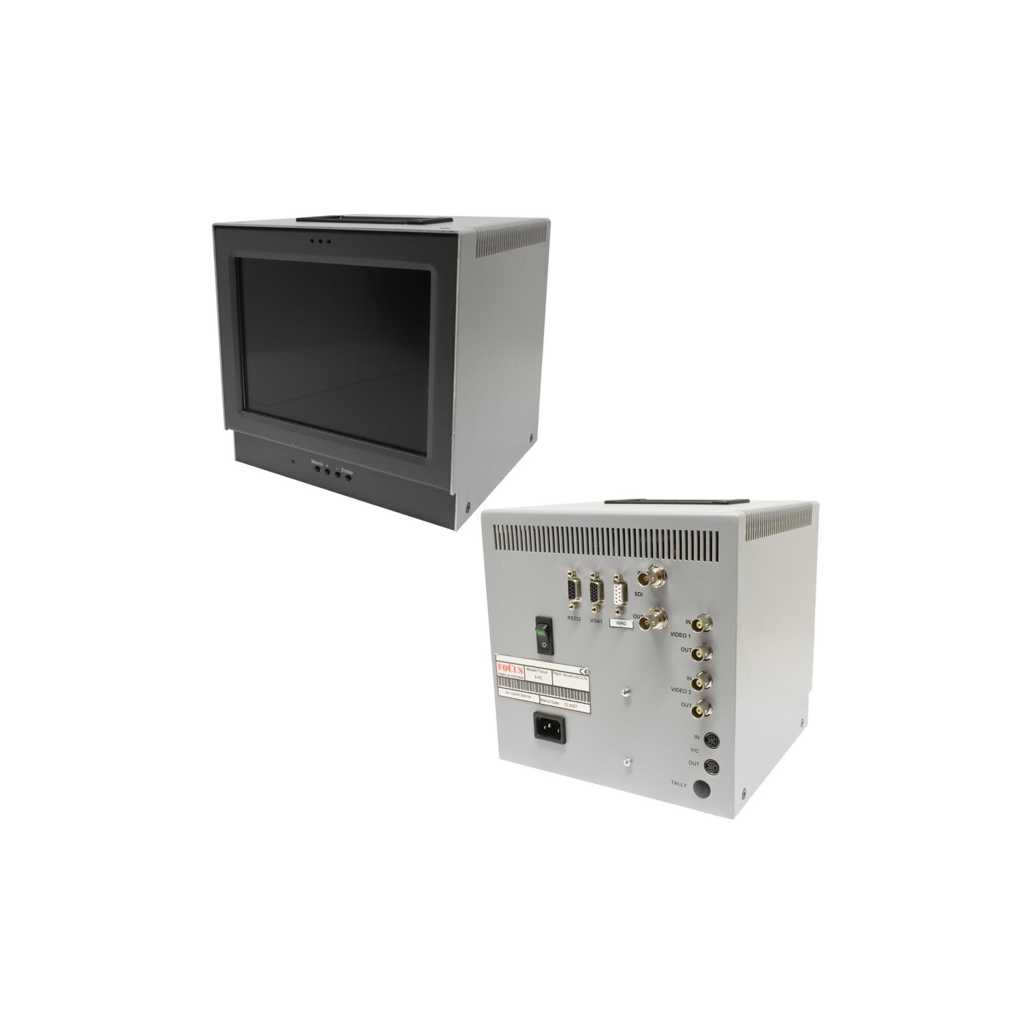 Focus Display Systems Model 8-4C 8 Zoll Broadcast TFT Monitor ...