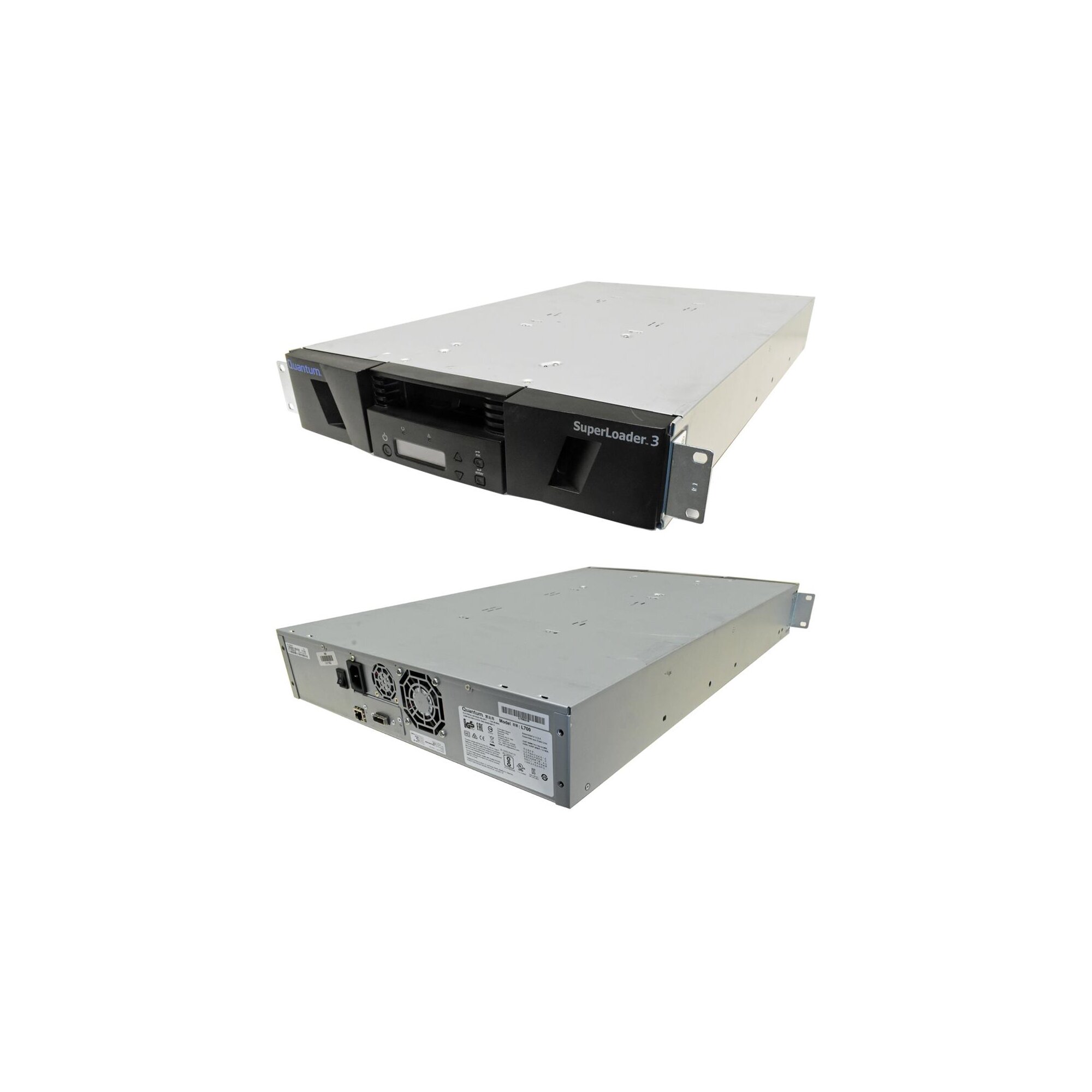 Quantum L700 SuperLoader 3 Tape Autolader E7-LLSAE-YE Drive Type LTO ...