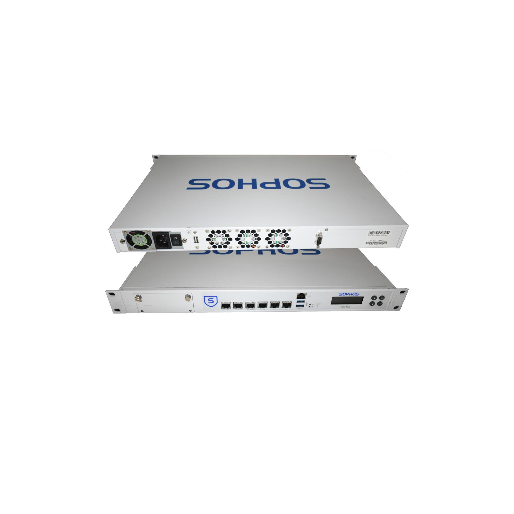 SOPHOS Security Appliance SG 210 Rev.2 UTM 9.605 120GB SSD 8GB RAM - Piospartslap