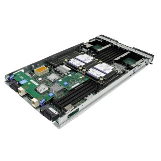 IBM Blade Center HS23 7875-C6G ohne CPUs, ohne HDDs, ohne RAMs 46C9189 ...