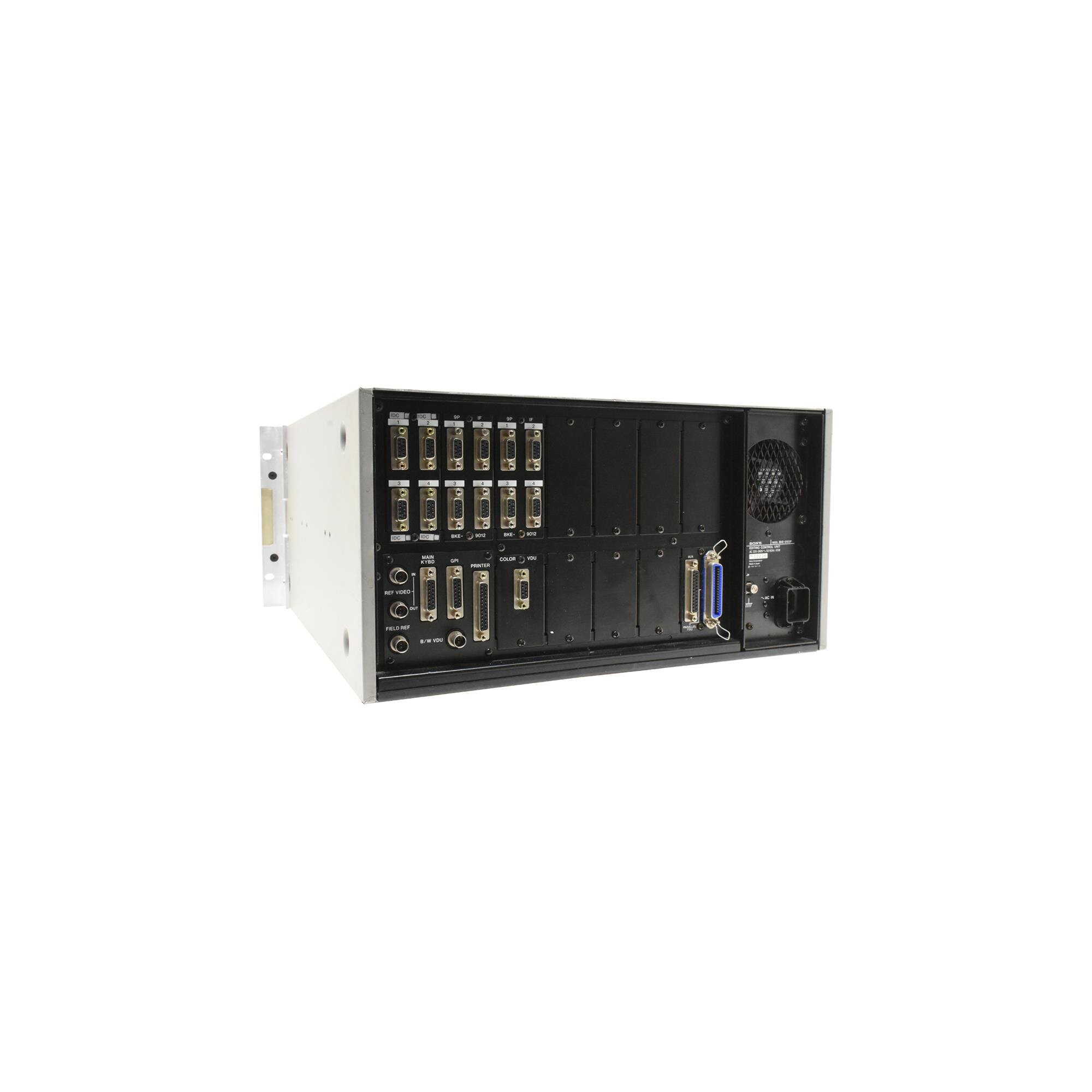Sony BVE-9100P Editing Control Unit with different plug-in Modules ...