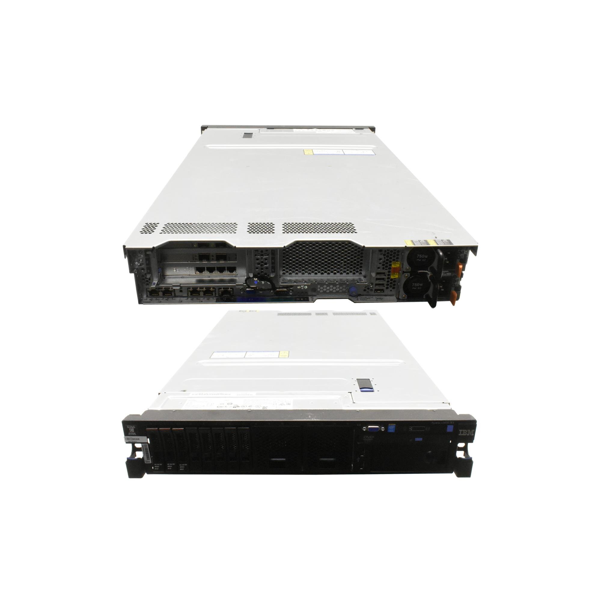 IBM x3650 M4 Server Xeon E5-2640 6C 2.50GHz 32GB RAM 3x 300GB 2.5 HDD ...