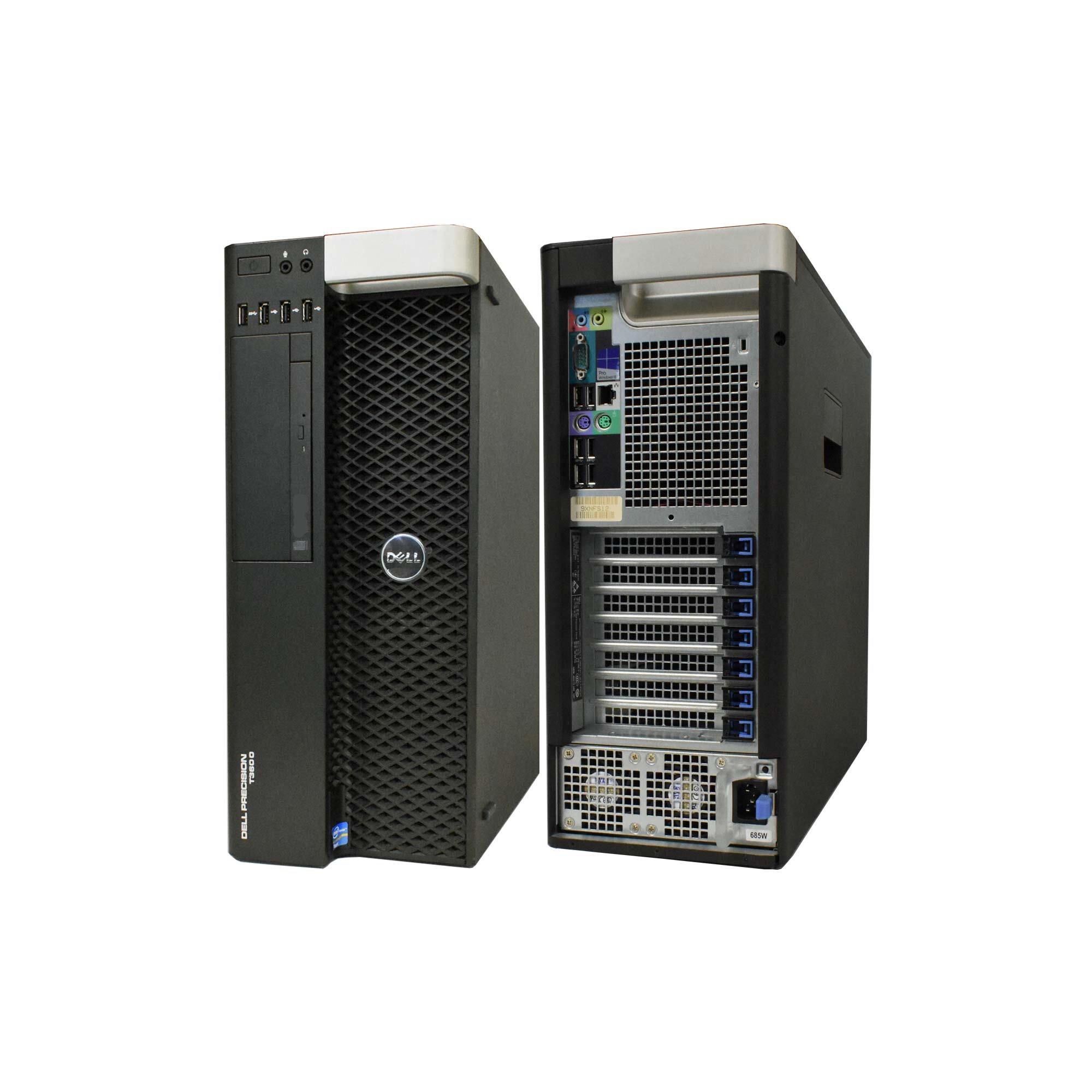 Dell Precision T3600 Tower Xeon E5-1620 3.60GHz 4C 16GB RAM Quadro 2000 ...