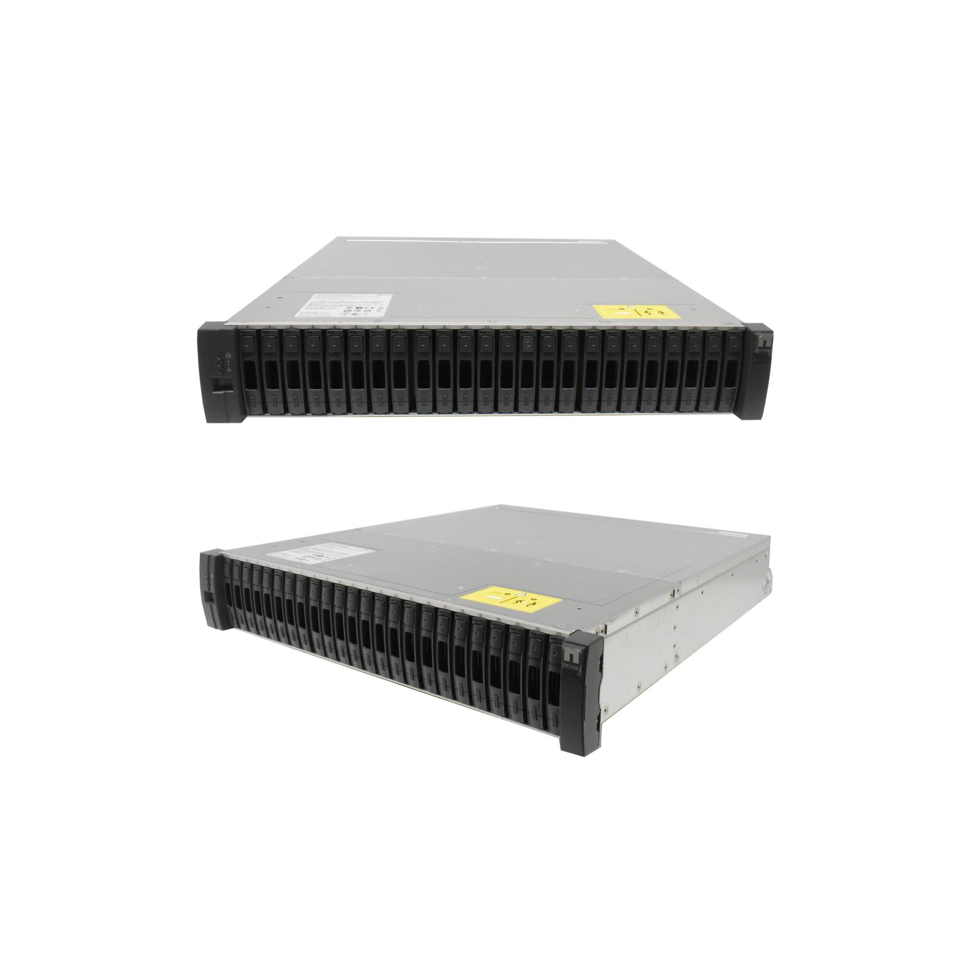 NetApp DS2246 Disk Shelf 2U NAJ-1001 24x 600GB 2.5 SAS 2x PSU 2x IOM6 ...